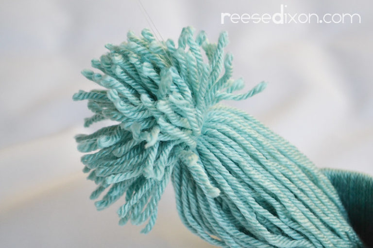 Christmas DIY: Yarn Stocking Cap Ornament - Reese Dixon