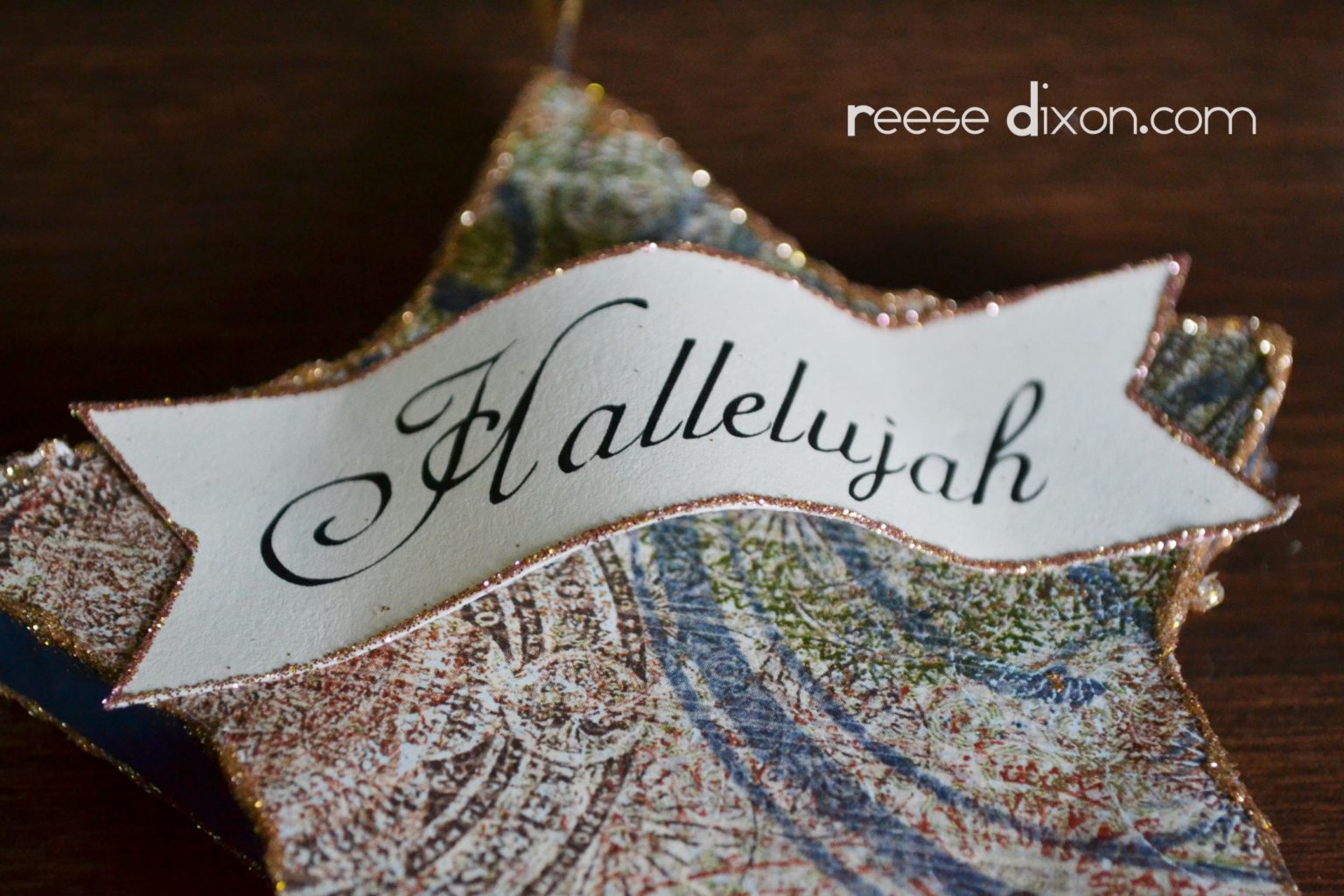 Star Banner Ornament - Reese Dixon